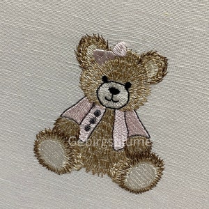 Bear Machine Embroidery Design - Etsy