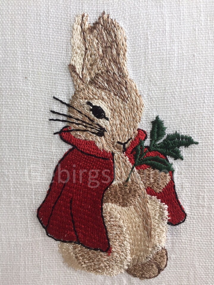 Peter Rabbit Embroidery Design Beatrix Potter Instant Download - Etsy UK