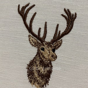 Deer Embroidery Design Machine Embroidery Design Onesize H3.00*w2.10in ...