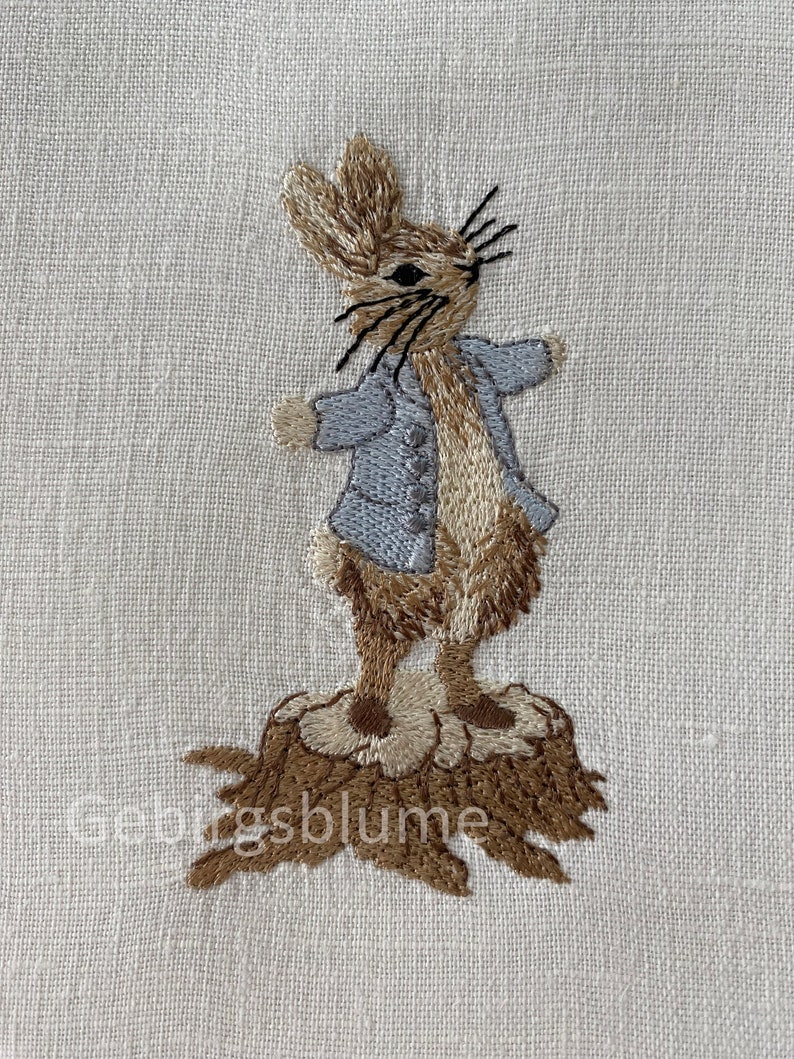 Peter Rabbit Embroidery Design Digital Download Beatrix Potter - Etsy