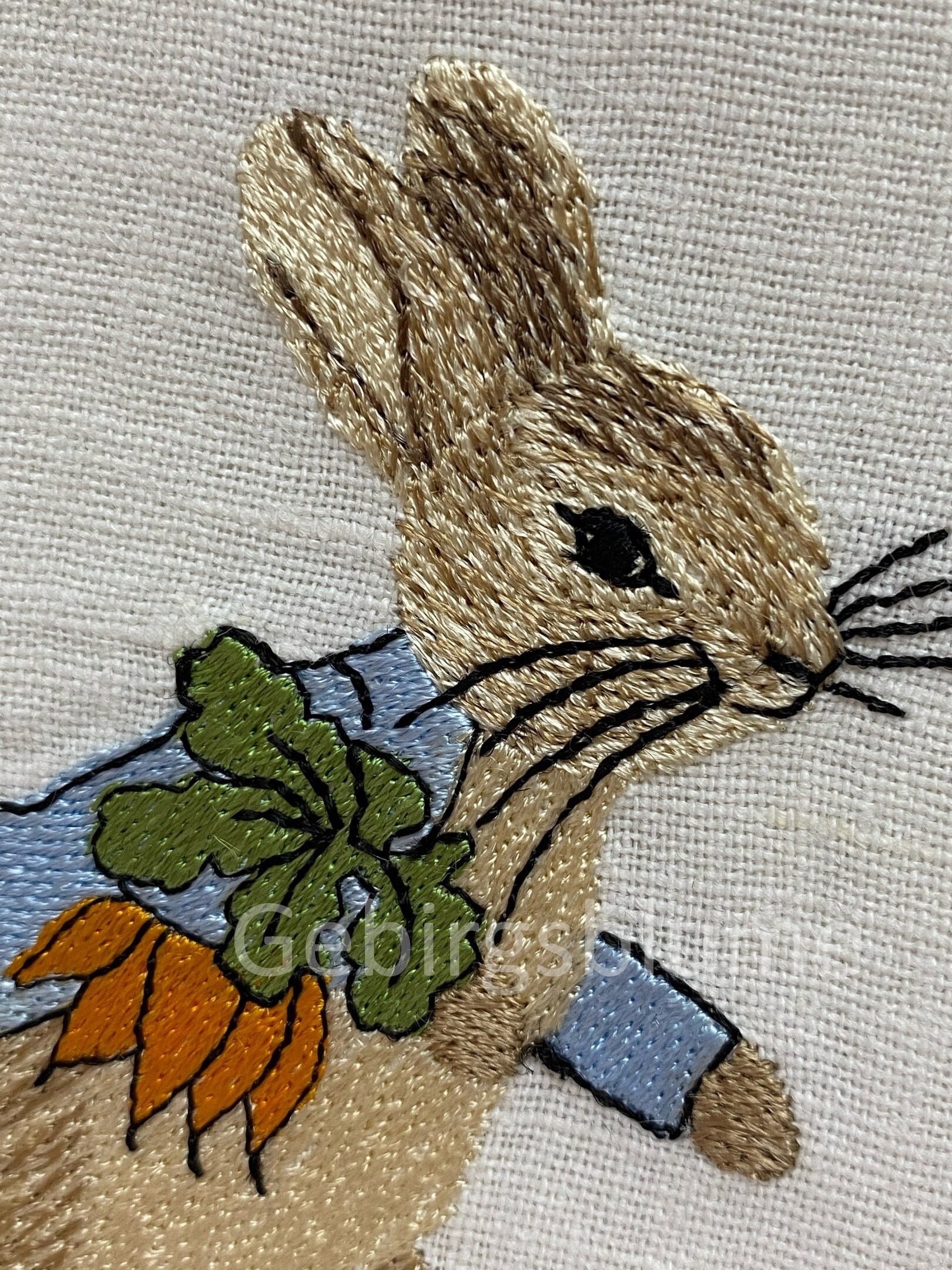 Easter Bunny Embroidery Design Peter Rabbit Machine Embroidery Design ...