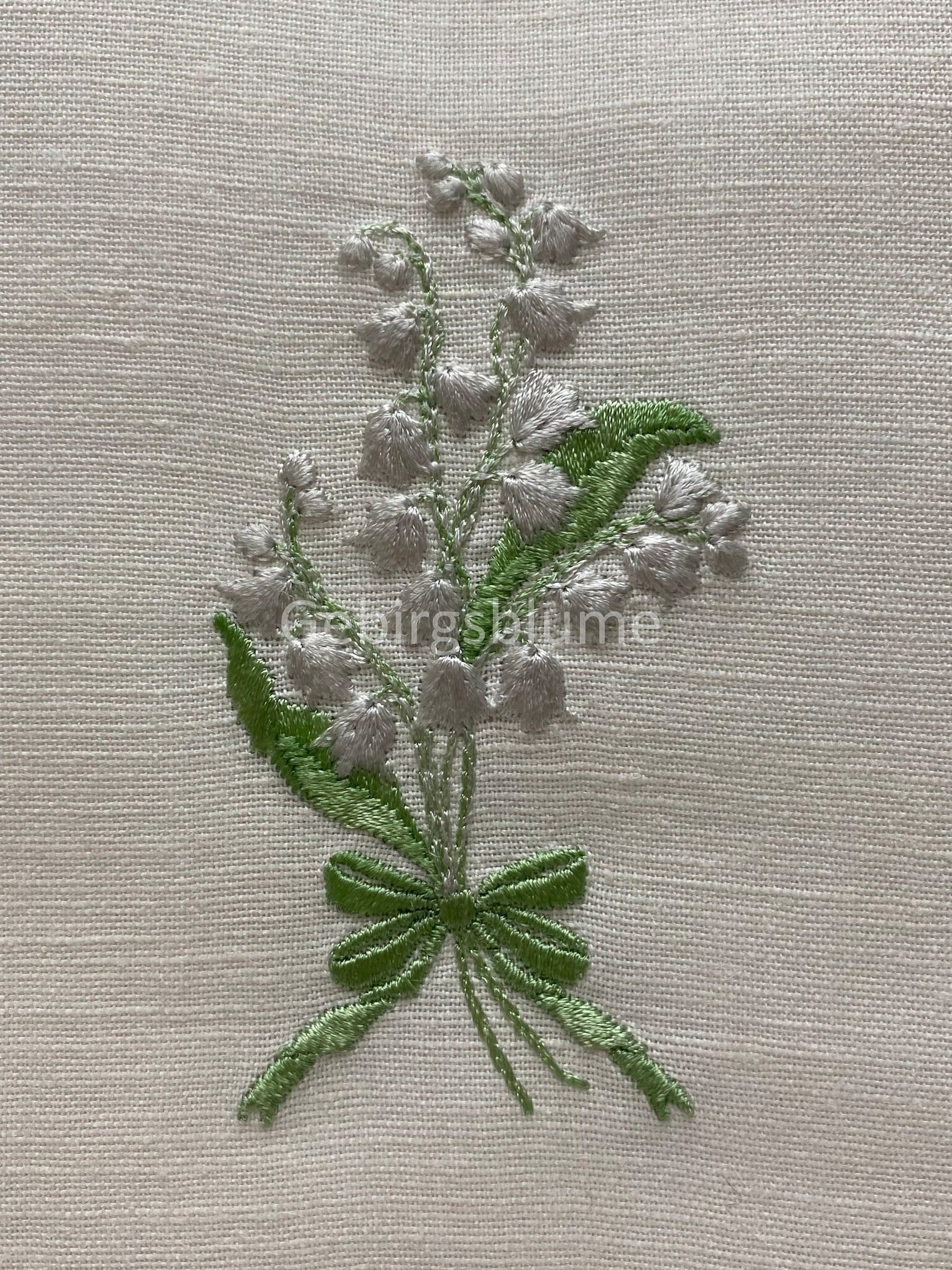 Lily of the Valley Machine Embroidery Design Instant Download Digital ...