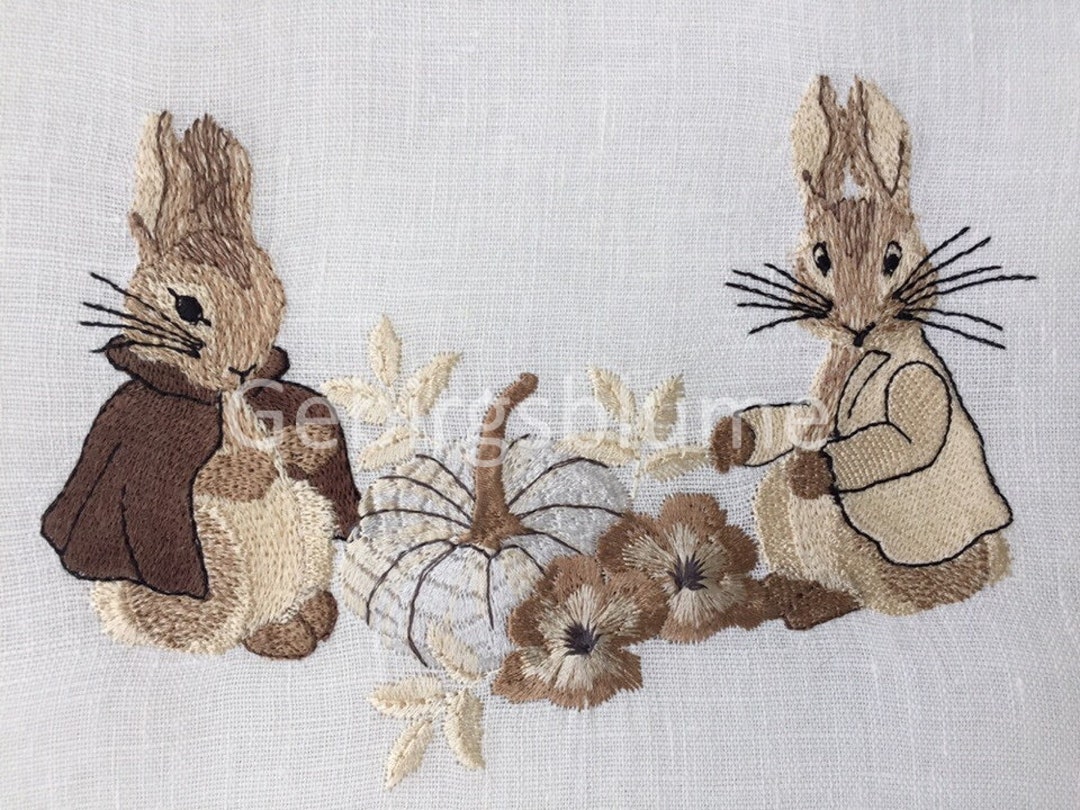 Peter Rabbit Embroidery Design Instant Download - Etsy Australia