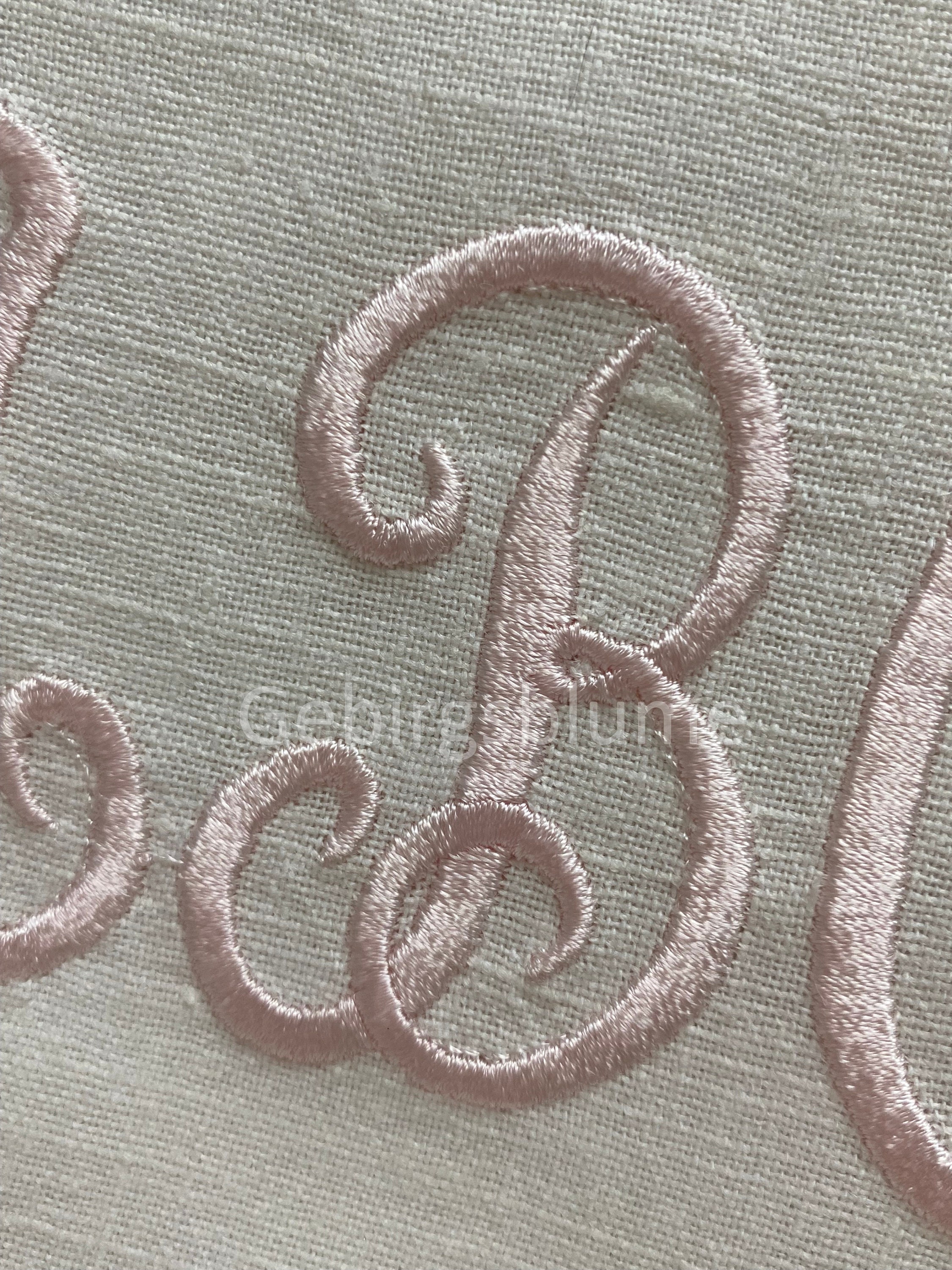 Alphabet Machine Embroidery Font Monogram Embroidery Font One Size H3.6 ...