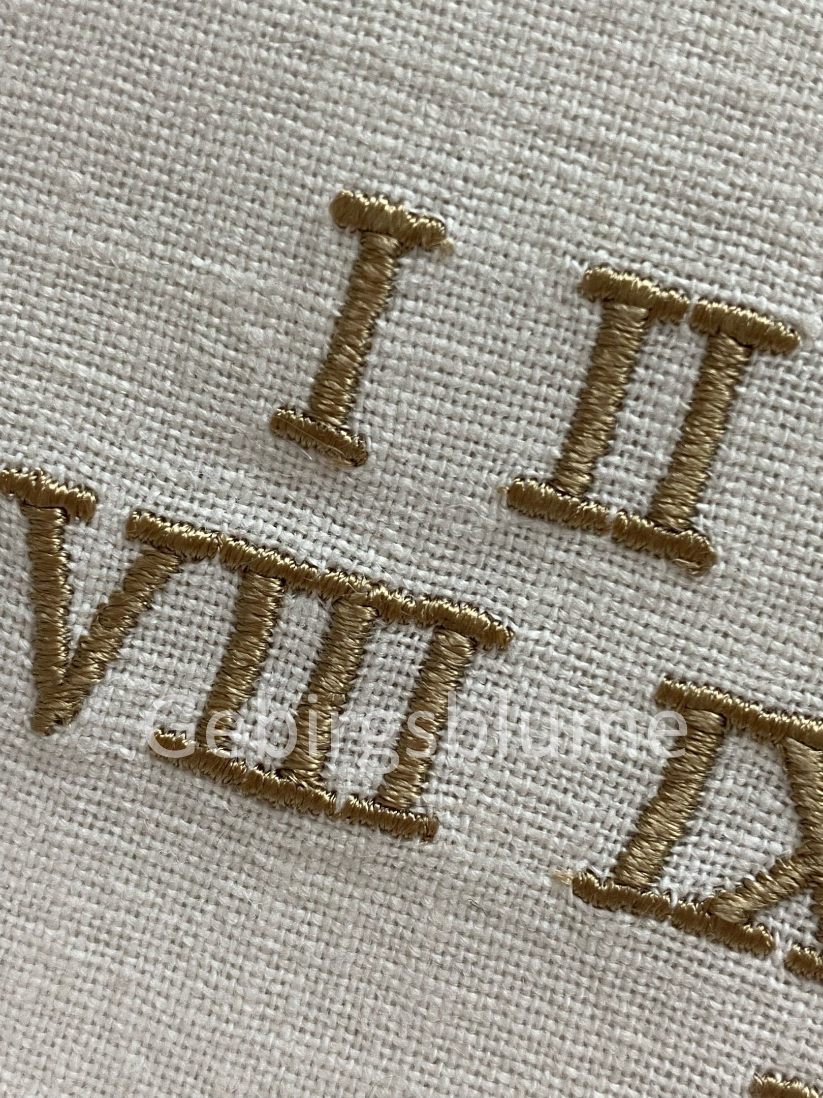 Roman Numerals Embroidery Font Instant Download 30 Numerals - Etsy Canada