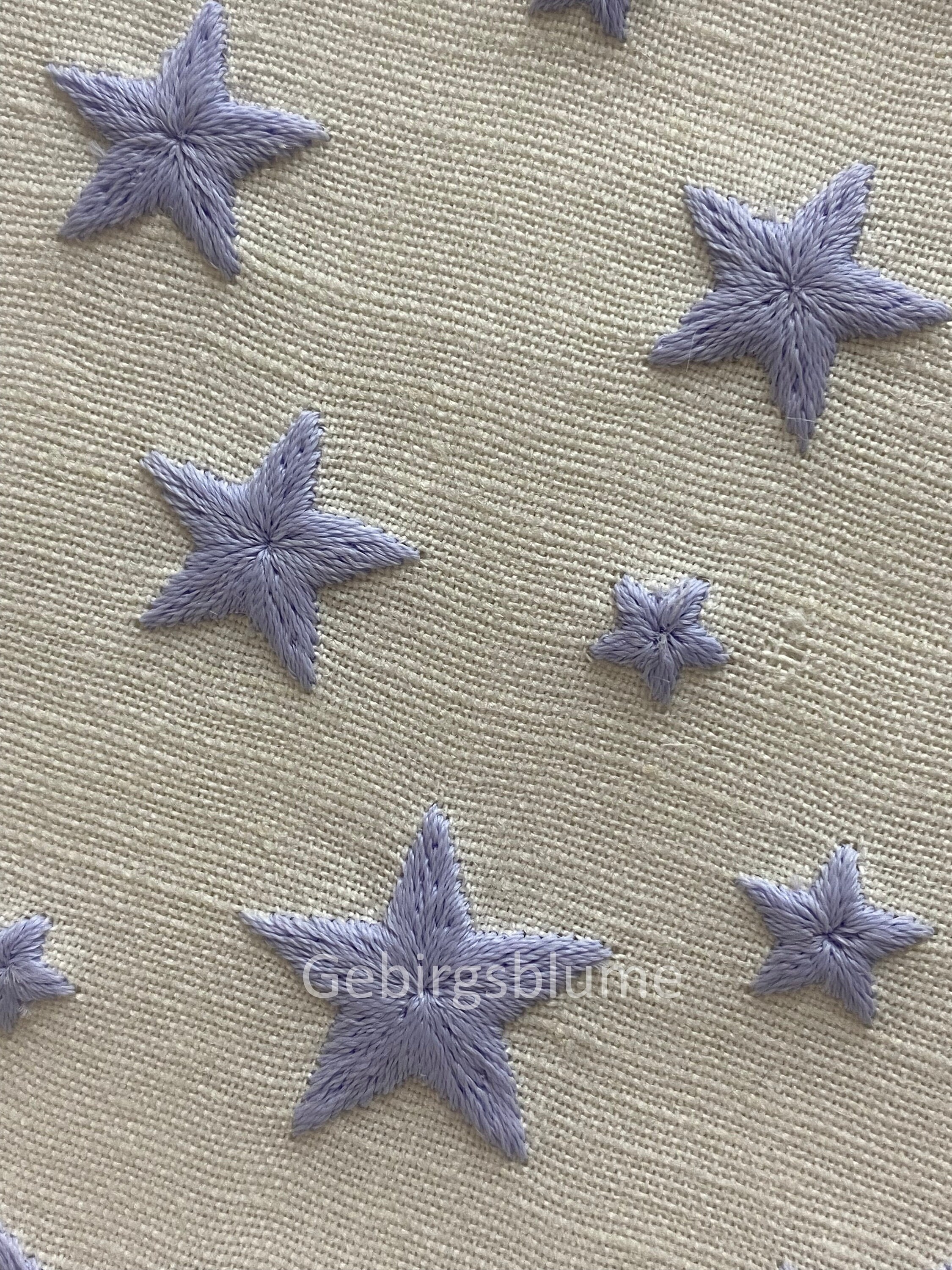 Mini Star Machine Embroidery Design 10 Sizes ONLY SINGLE STAR (multi ...