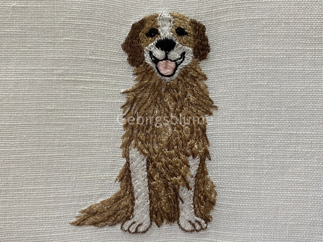Dog Machine Embroidery Design Instant Download Digital File for 4*4 ...