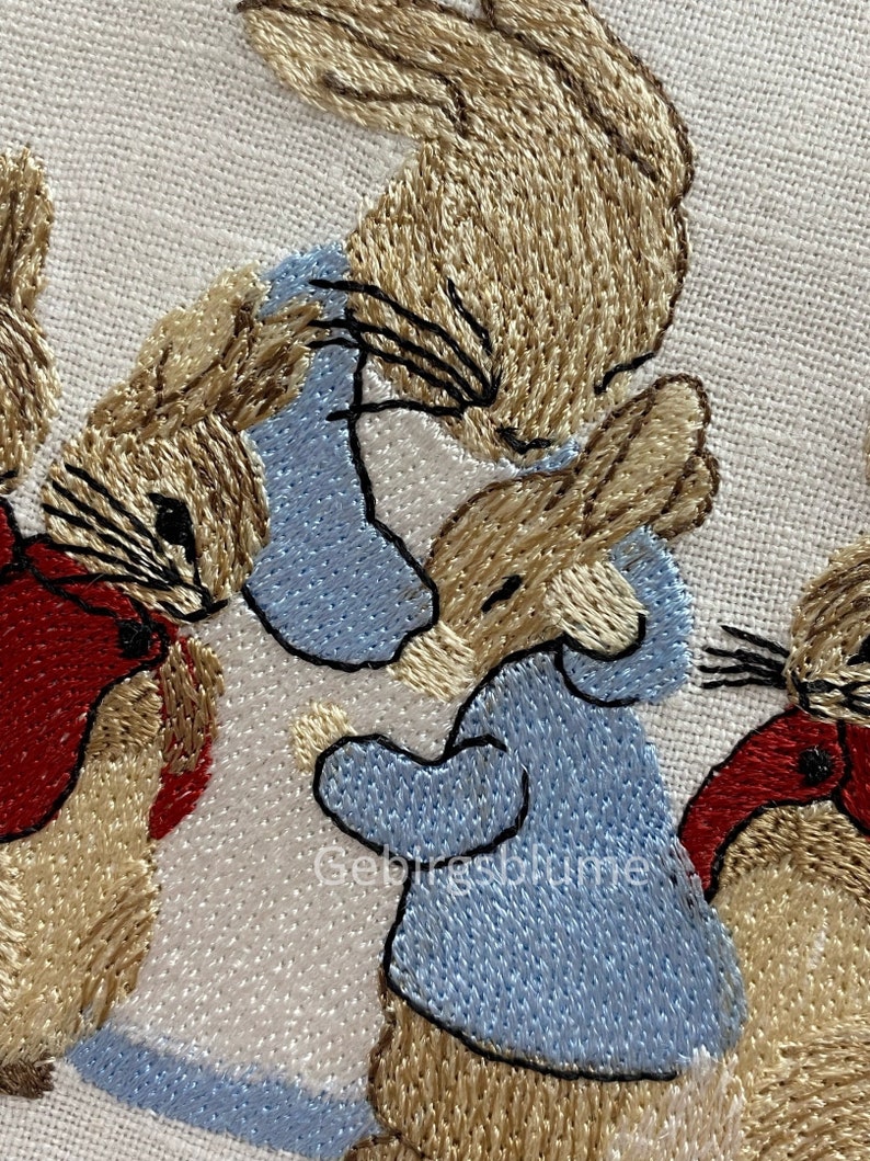 Peter Rabbit Embroidery Design Digital Download Machine - Etsy
