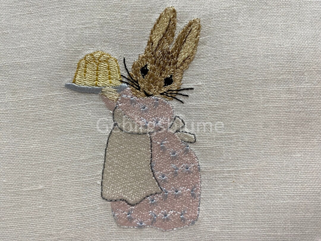 Easter Bunny Embroidery Design Machine Embroidery Design for Hoop 44 - Etsy