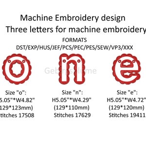 Machine Embroidery Design ONE Scalloped Edge Birthday Embroidery ITH ...