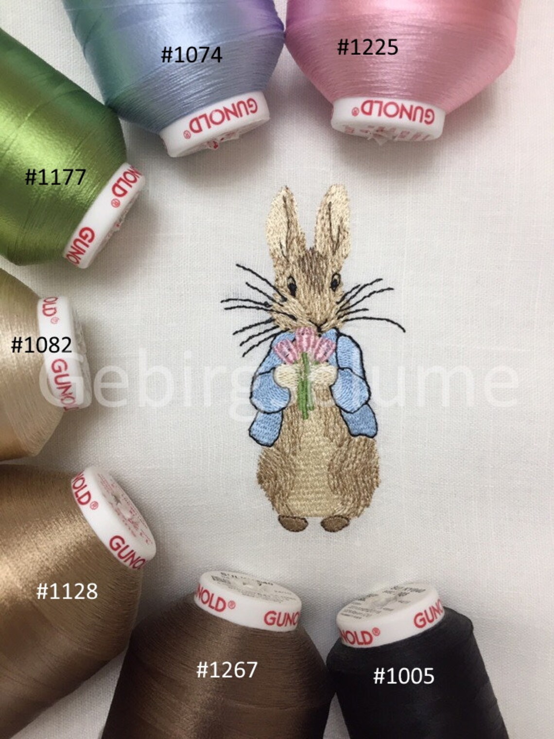Bunny Embroidery Design Easter Bunny Peter Rabbit - Etsy