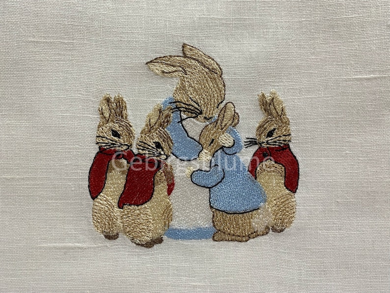 Peter Rabbit Embroidery Design Digital Download Machine - Etsy