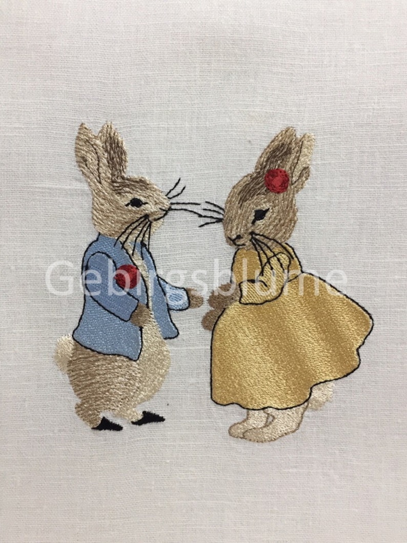 Peter Rabbit Embroidery Design Instant Download - Etsy Canada