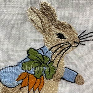 Easter Bunny Embroidery Design Peter Rabbit Machine Embroidery Design ...