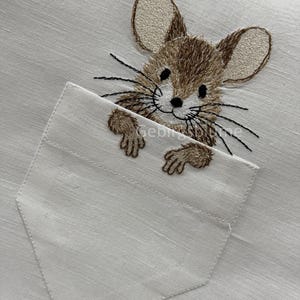 Mouse Machine Embroidery Design for 4*4hoop - Etsy