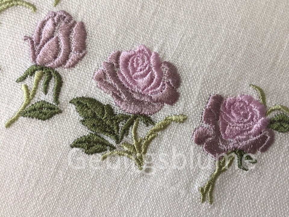 Mini Roses Embroidery Design Instant Download - Etsy