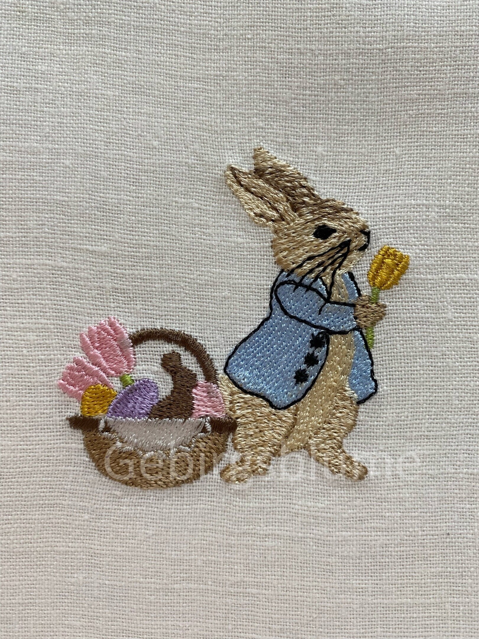 Easter Bunny Embroidery Design Peter Rabbit Machine Embroidery - Etsy