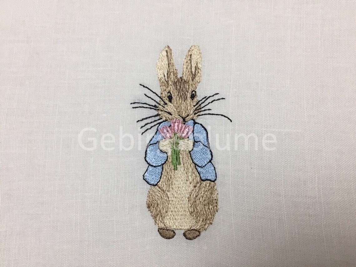 Bunny Embroidery Design Easter Bunny Peter Rabbit - Etsy