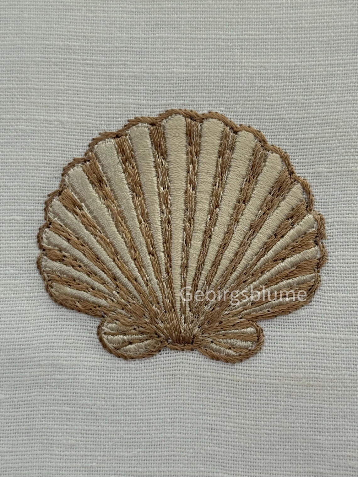Shell Machine Embroidery Design Size H1.99*w2.24in - Etsy Canada