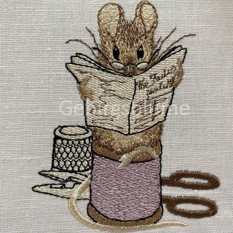 Mouse Machine Embroidery Designs - Etsy