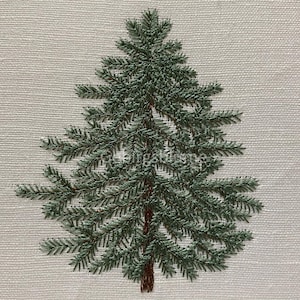 Christmas Tree Machine Embroidery Design Instant Download Digital File ...