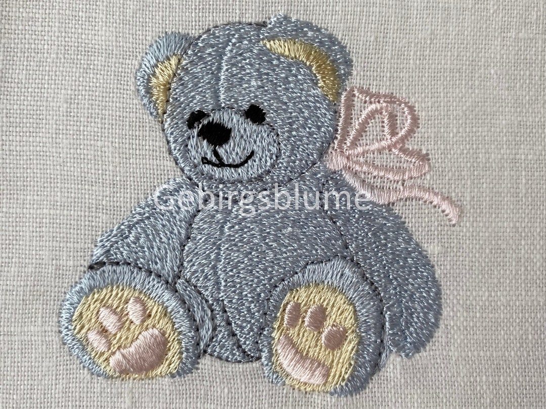 Bear Embroidery Design Machine Embroidery Designs 4SIZES - Etsy