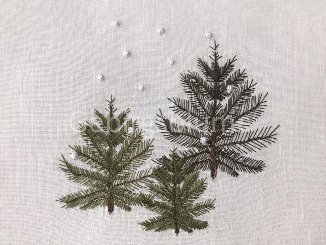 Forest Embroidery Design Instant Download Digital File Machine ...