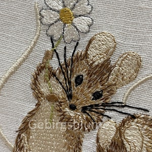 Mouse Machine Embroidery Design - Etsy