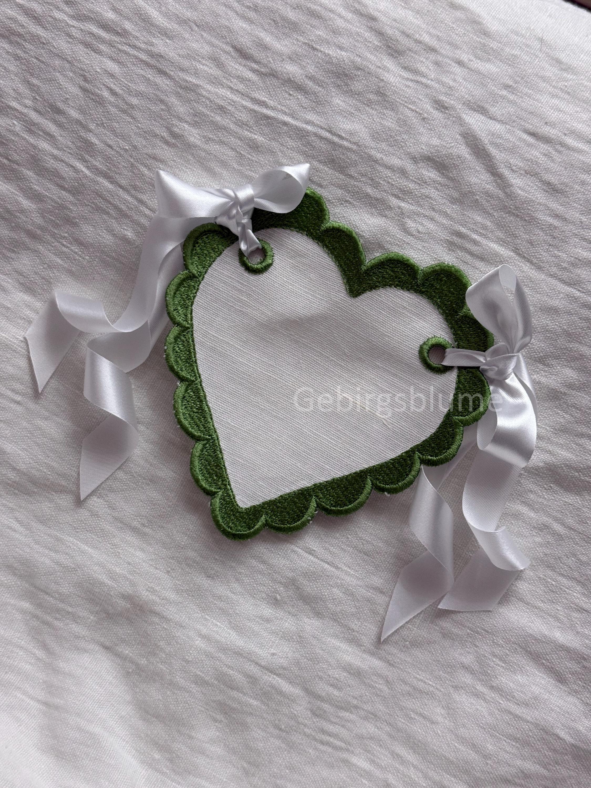 ITH Heart Machine Embroidery Design Size H4.74*w4.6in - Etsy