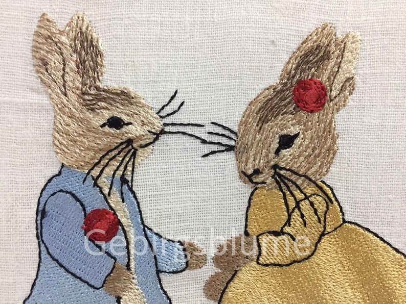 Peter Rabbit Embroidery Design Instant Download - Etsy Canada