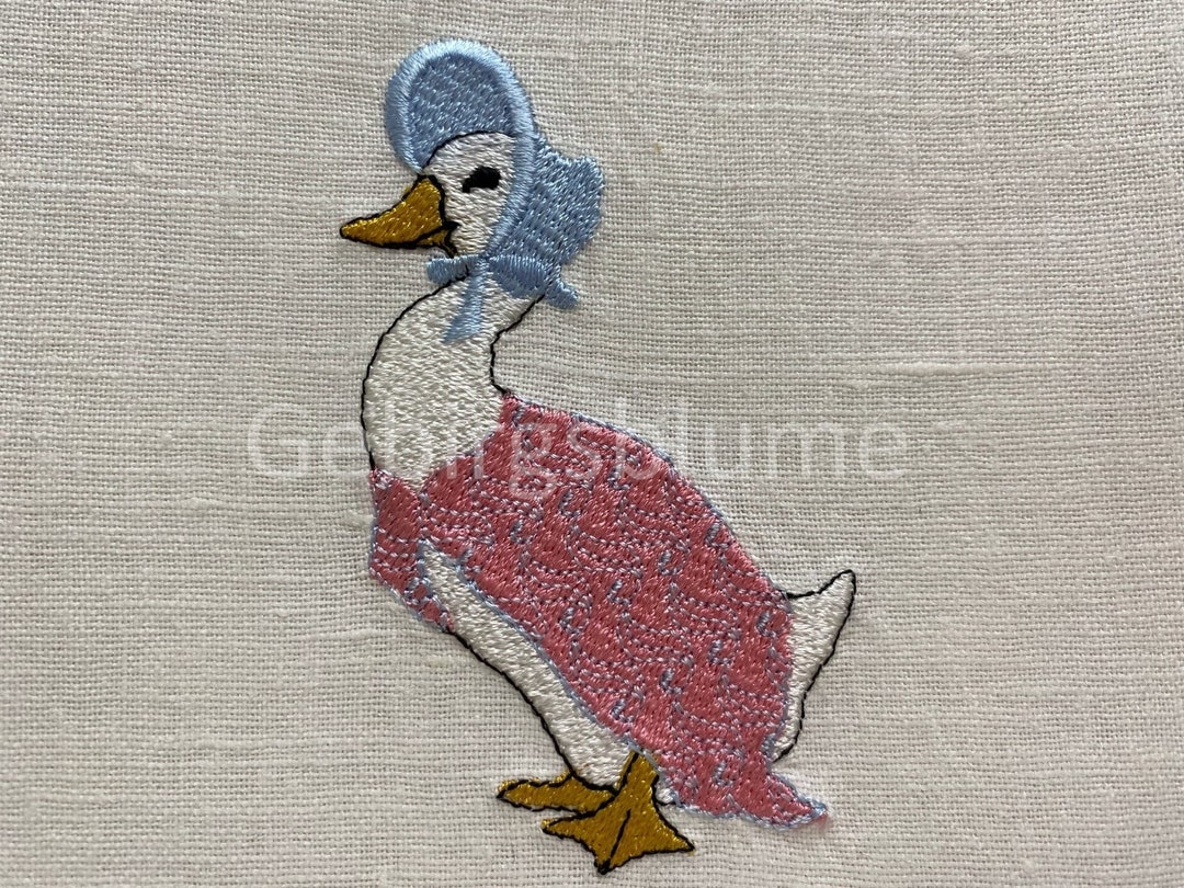 Duck Machine Embroidery Design - Etsy