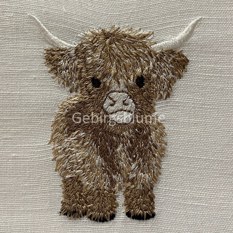 Cow Embroidery - Etsy