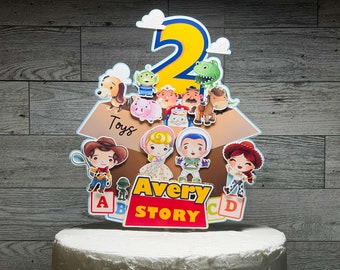 Toy Story Cake Topper Toy Story Birthday Cake Topper Toy - Etsy