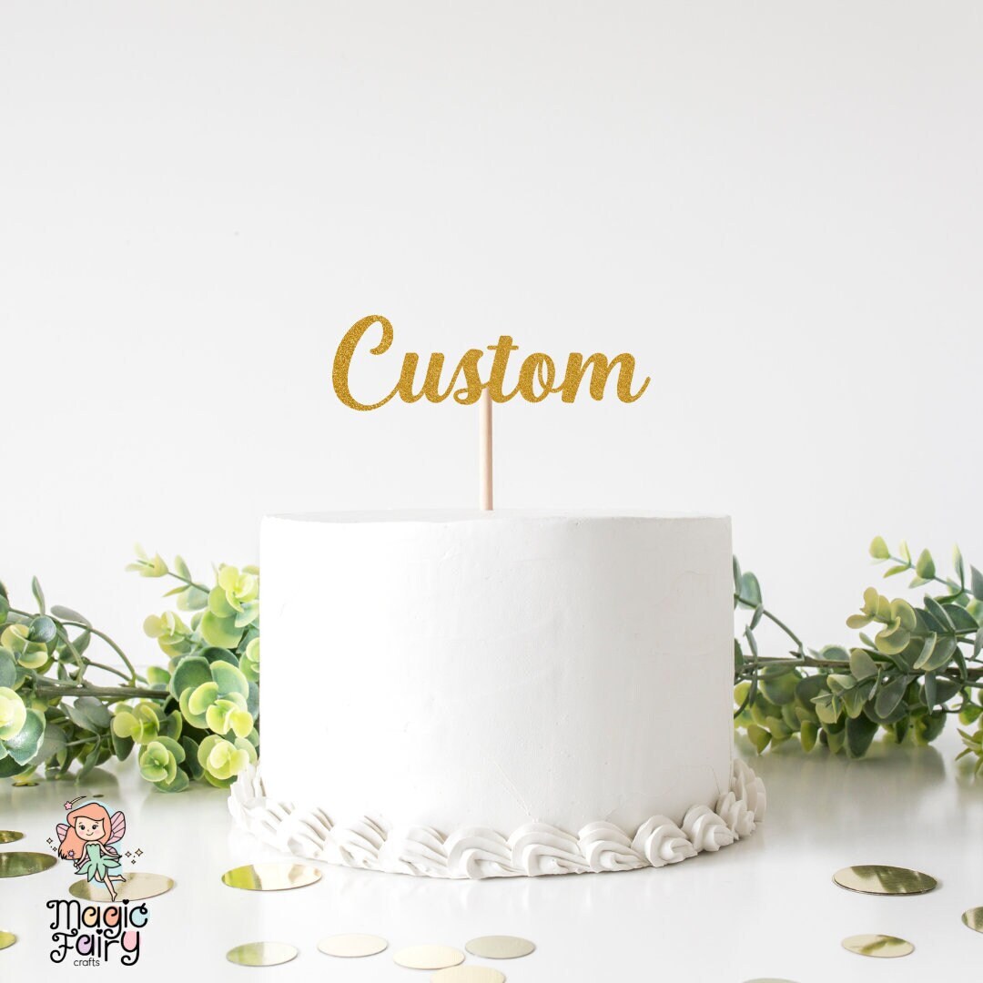 Cake Topper Custom Cake Topper Personalized Wedding - Etsy