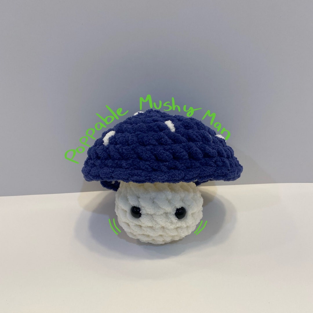Crochet Poppable Mushy Man - Etsy