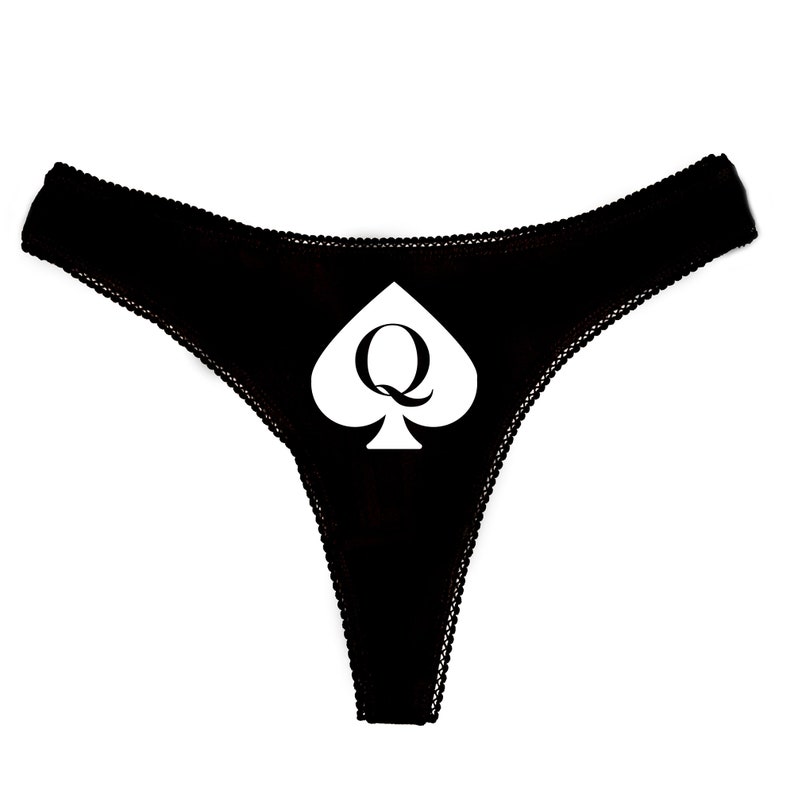 Qos Queen Of Spades Panties Cami Top Vest Hot Wife Big Etsy