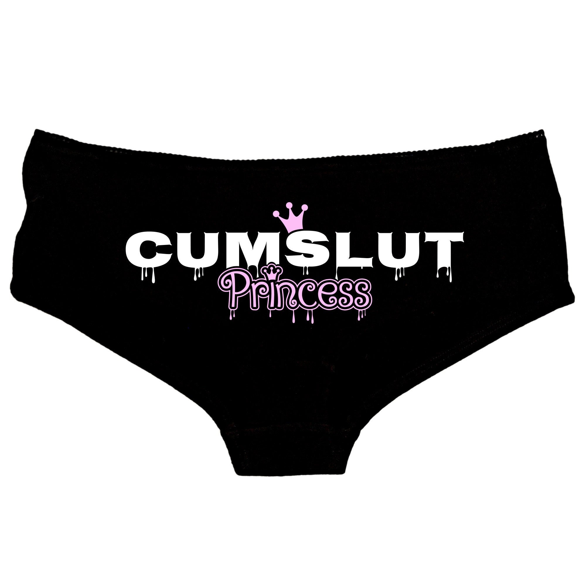 Купить с кэшбэком Cum Slut Knickers Drip Style Cumslut Panties Daddy