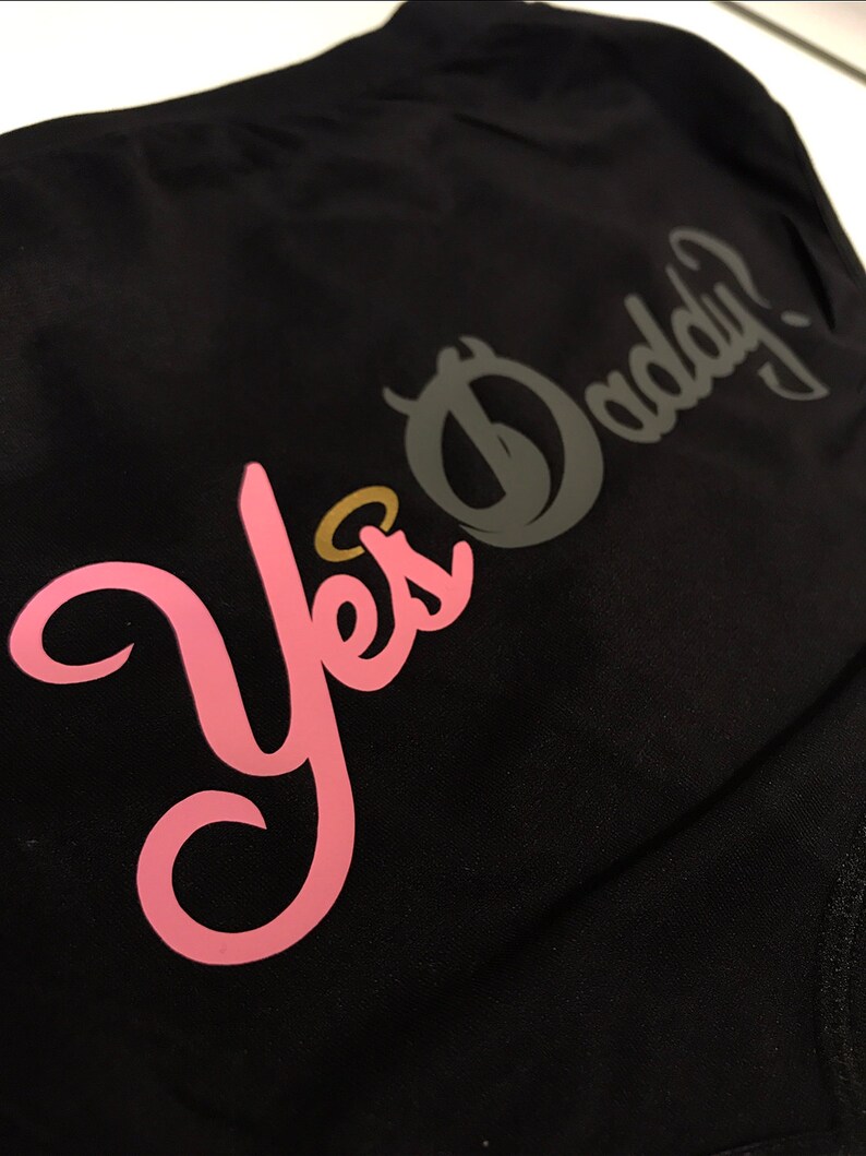 Yes Daddy Signature Knickers Panties Daddy Knickers Ddlg Etsy