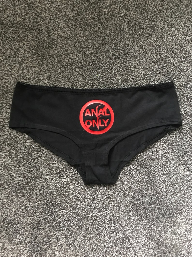 Anal Queen Knickers Panties Daddy Knickers Ddlg Bdsm Etsy