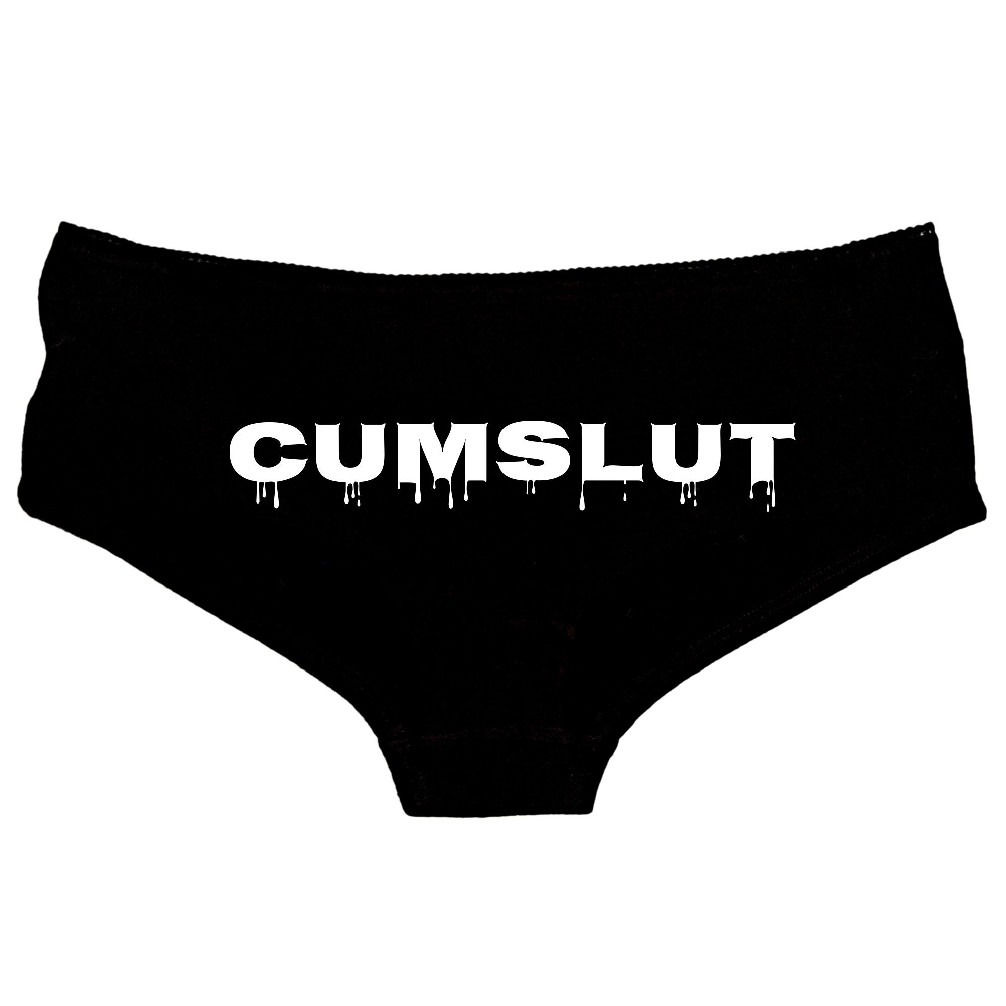 Cum Slut Knickers Drip Style 4 Cum Slut Panties Daddy Etsy