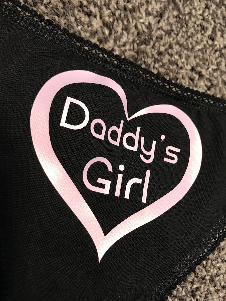 Daddy's Girl Thong Naughty Underwear DDLG Kinky BDSM Sub - Etsy