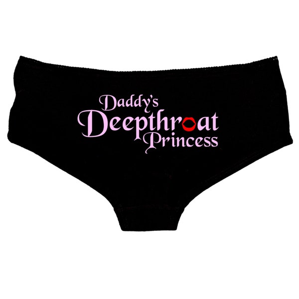 Deepthroat Princess Panties Etsy