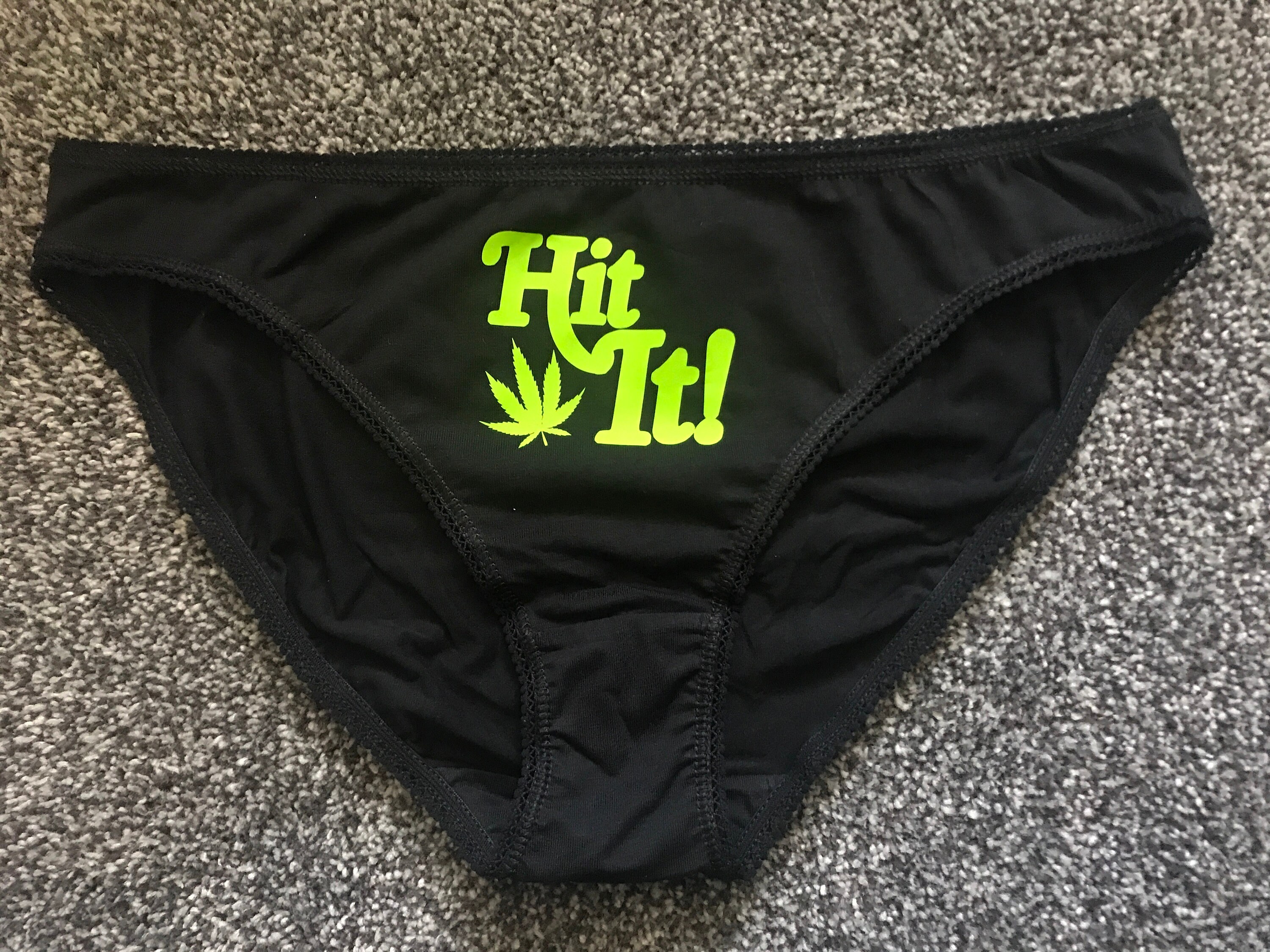 Hit It Knickers Naughty Kinky BDSM Weed Sub Brat Cannabis | Etsy