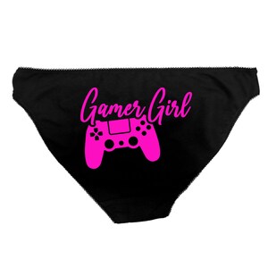 Gamer Girl Panties Retro Console Gamer Thong Geek Nerdy Gamer - Etsy