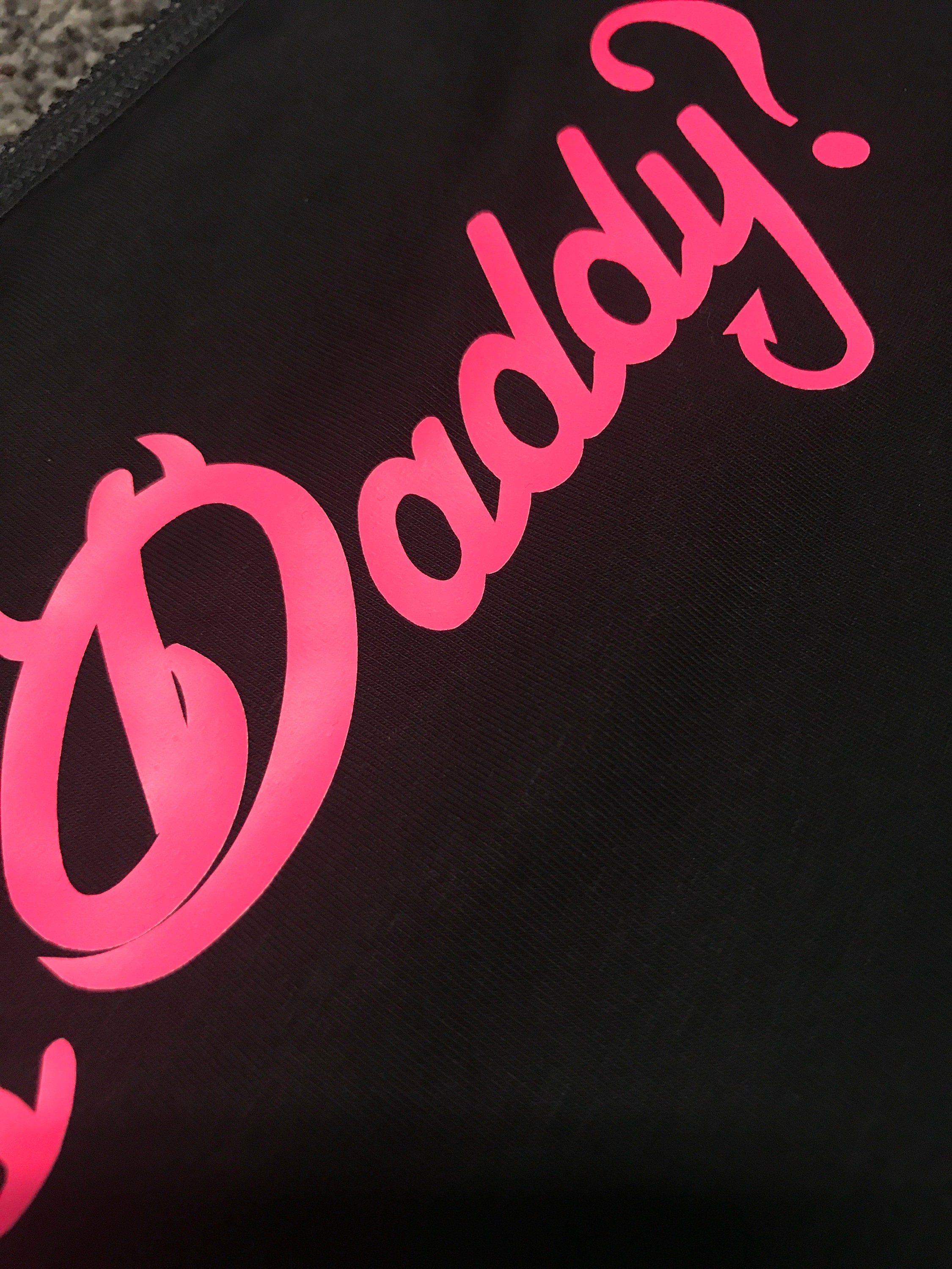 Yes Daddy Knickers Neon Pink Yes Daddy Panties Daddy Etsy