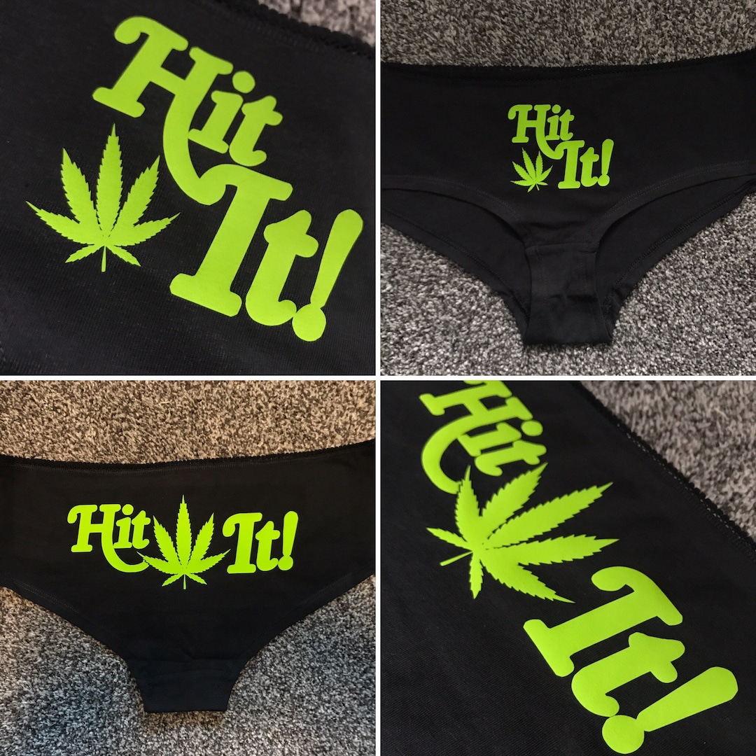 Hit It Knickers Naughty Kinky BDSM Weed Sub Brat Cannabis 420 - Etsy