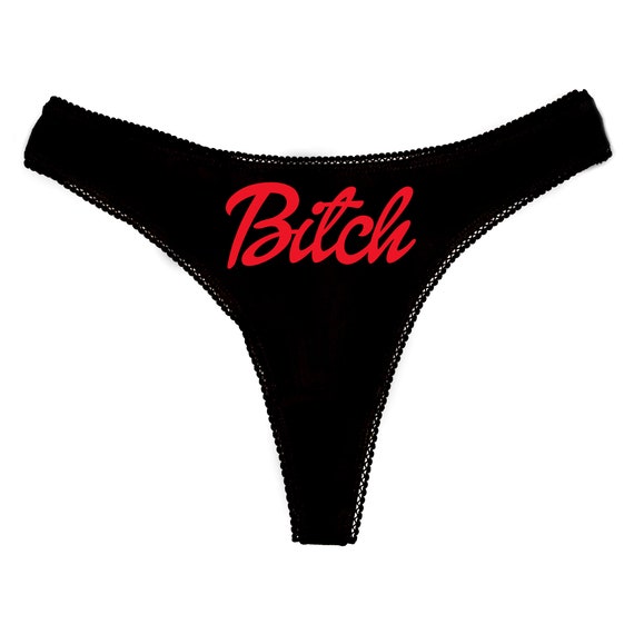 Bitch Set Knickers Vest Cami Thong Shorts Bdsm Bondage Etsy Uk