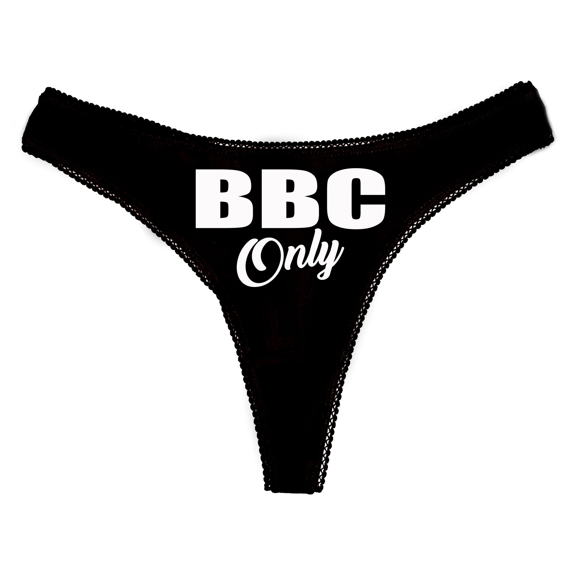 Bbc Only Panties Set Big Black Cock Knickers Vest Cami Thong Etsy Canada