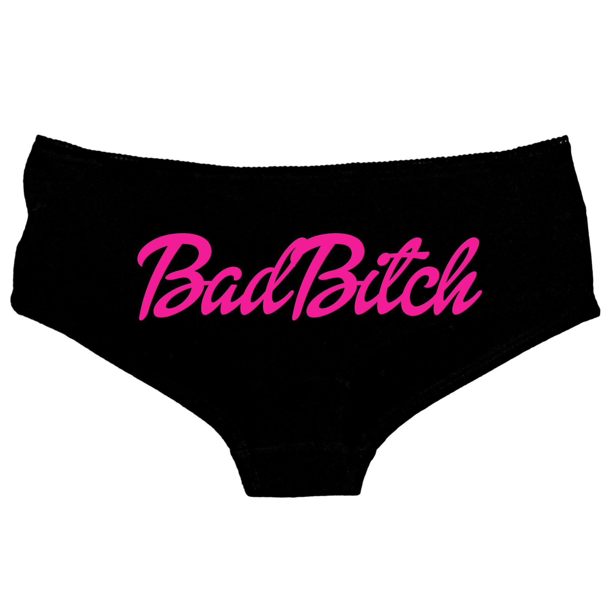 Bad Bitch Set Knickers Vest Cami Thong Shorts Bdsm Bondage Etsy Uk