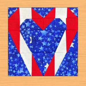 Candy Cane Quilt Block Pattern PDF 3 Sizes - Etsy